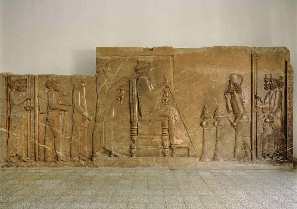 Audience Relief from the North Facade of the Apadana Stairway ...