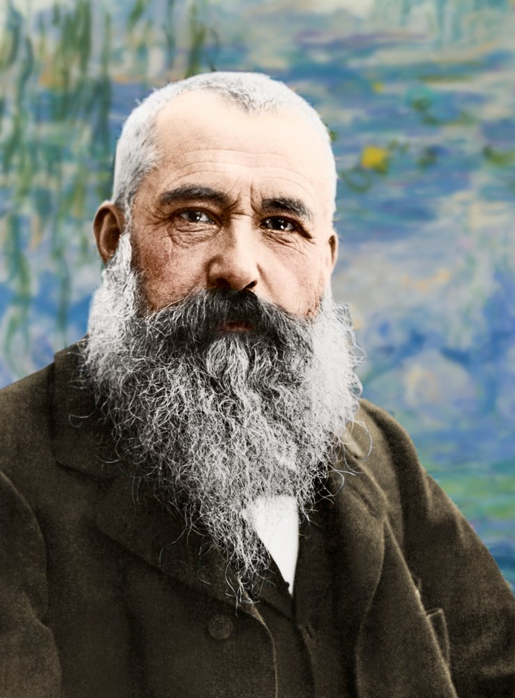 Portrait of Claude Monet, c.1899 by Nadar: Fine art print