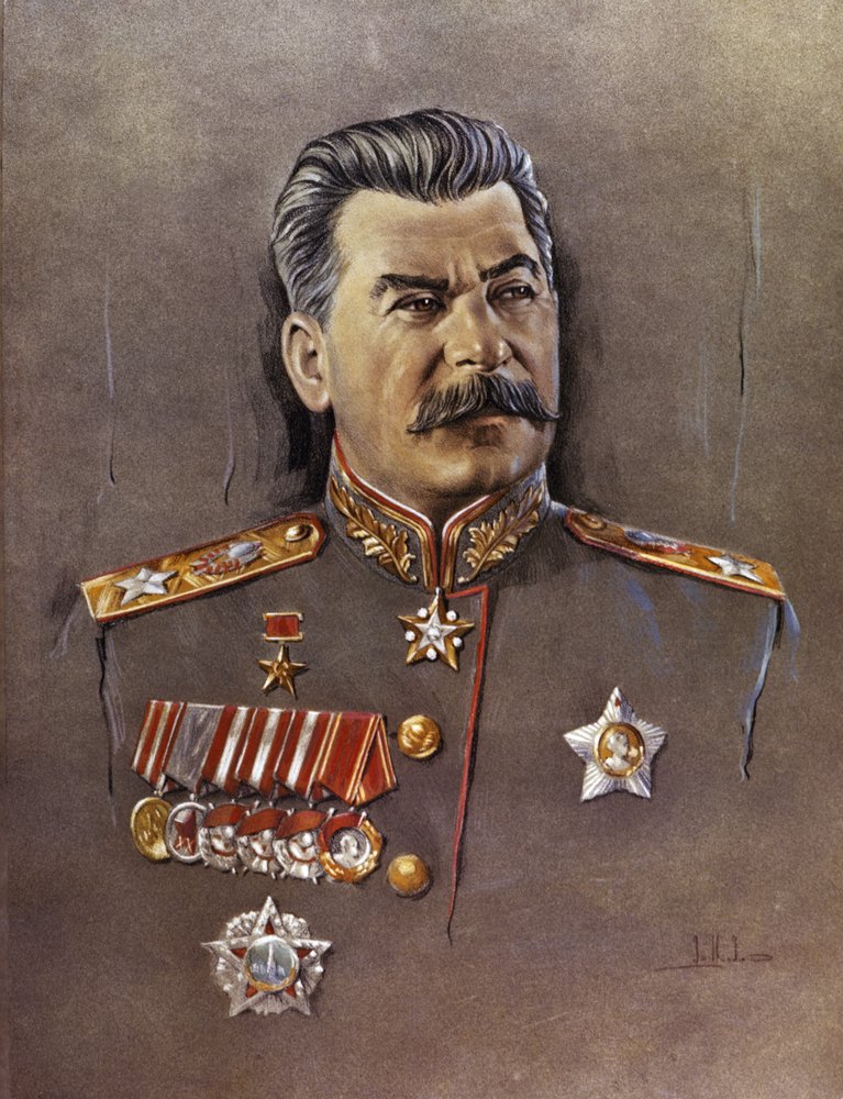 Portrait of Joseph Stalin by Unknown: Buy fine art print