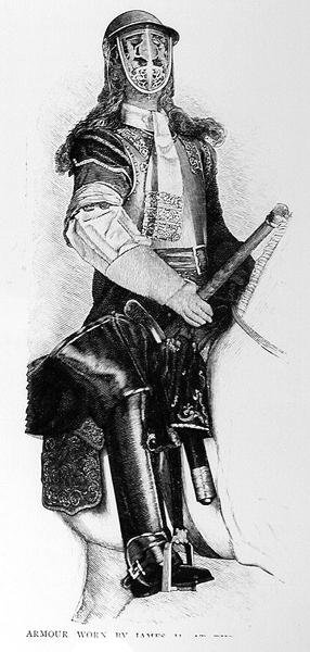 Armour Worn by James II by English School: Fine art print