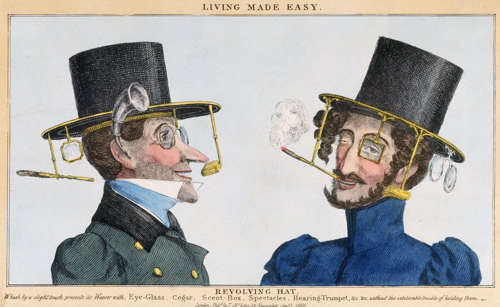 Living Made Easy - Revolving Hat, 1st January 1830