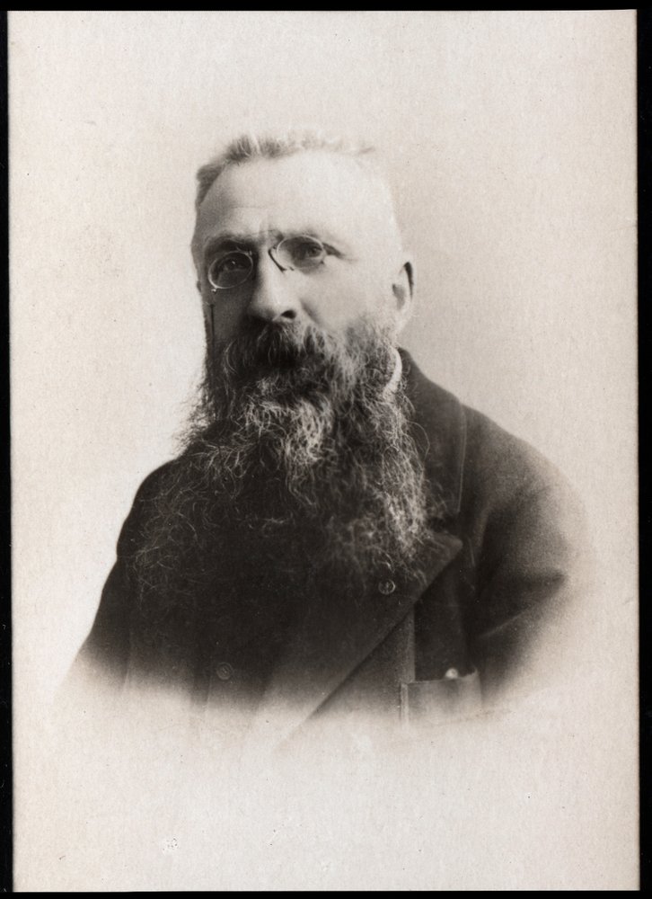Portrait of Auguste Rodin, French sculptor