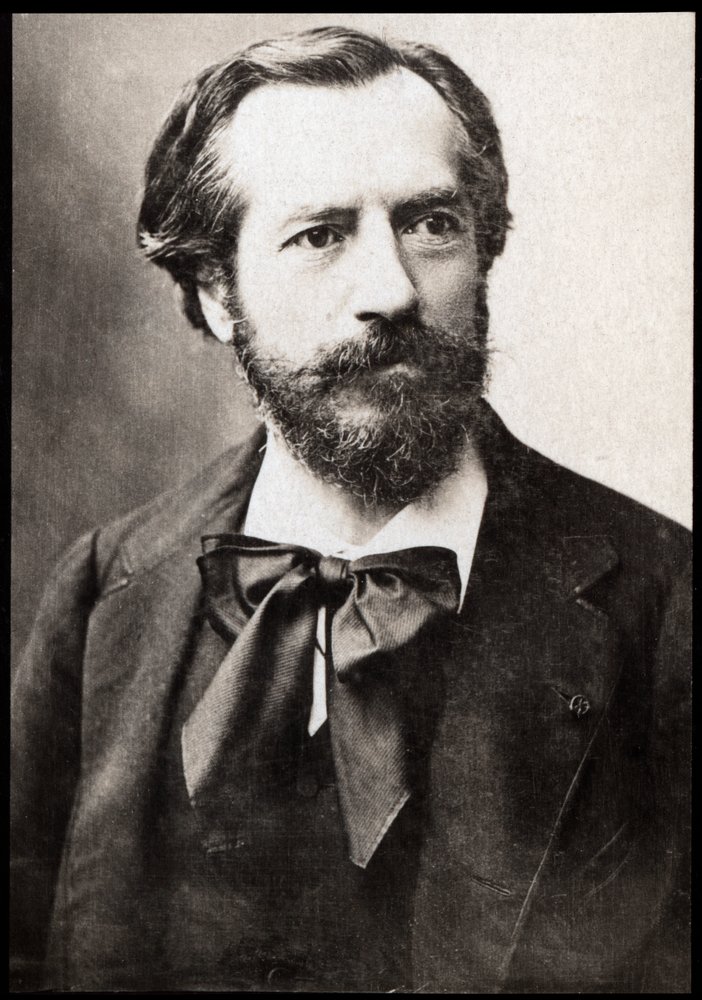 Portrait of Frederic Auguste Bartholdi, French sculptor