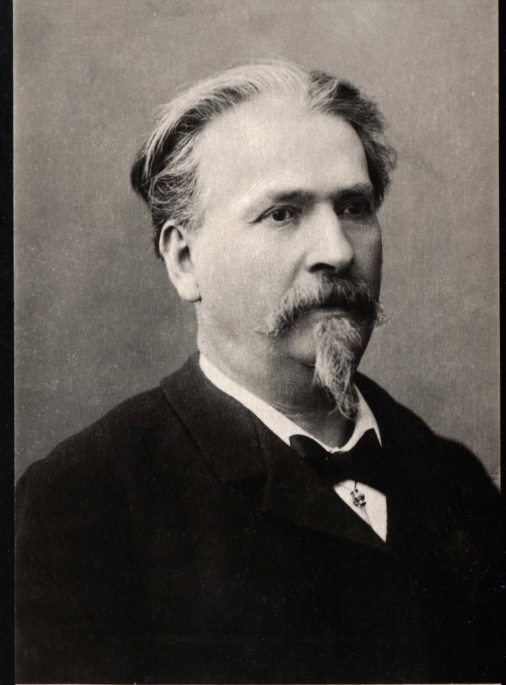 Portrait of Frederic Mistral by French Photographer