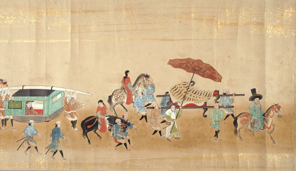 Sixth Korean Embassy to Japan in Meireki 1 at the time of Tokugawa ...
