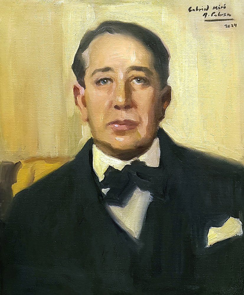 Portrait of Gabriel Miró by Alejandro Cabeza