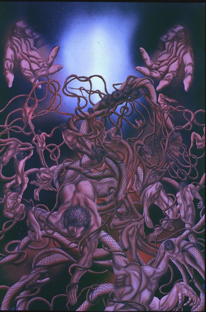 LA GEENNA (inferno) by Anghel De Marco: Buy fine art print