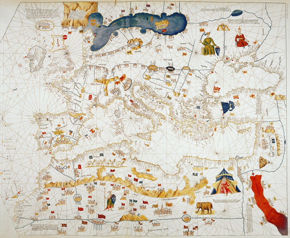 Copy of Catalan Map of Europe, North Africa and the Middle East