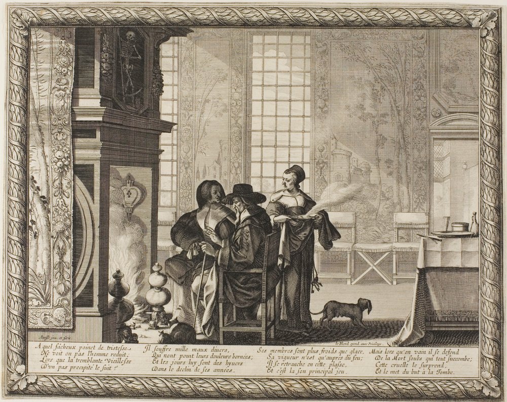 Old Age (plate four from Depicting the Four Ages of Man)