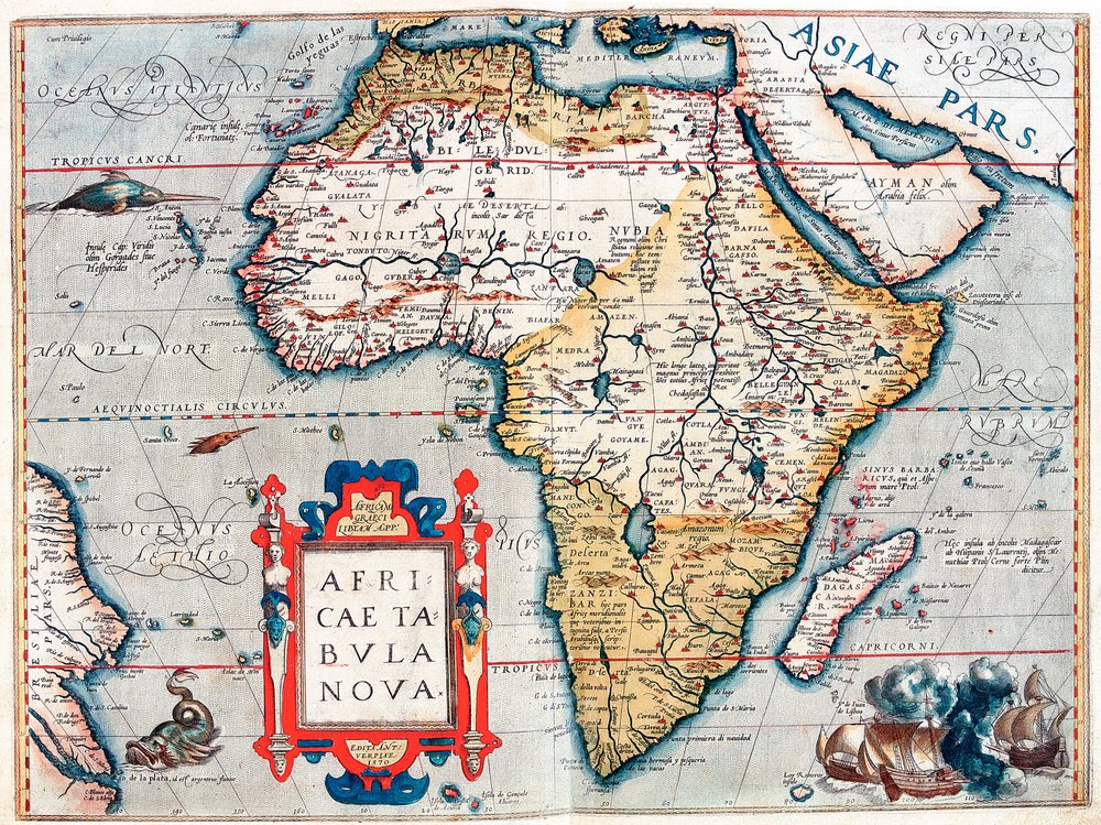 Geography Map Of Africa