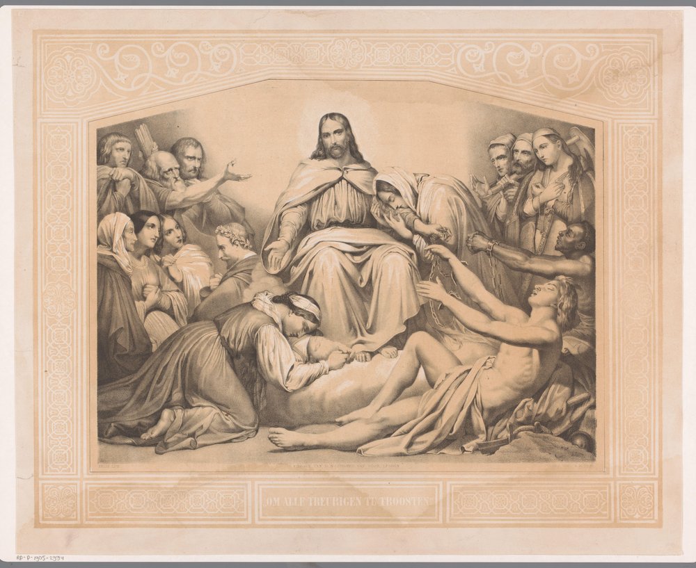 Christ Consolator by Abraham Pieter Felix: Fine art print