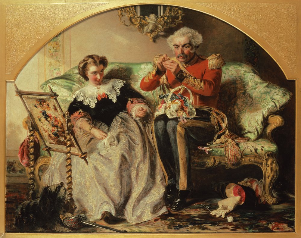 The Lion in Love by Abraham Solomon: Buy fine art print