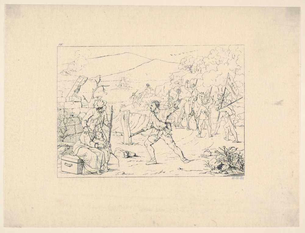 Formation of Guerrilla Bands from Confederate War Etchings