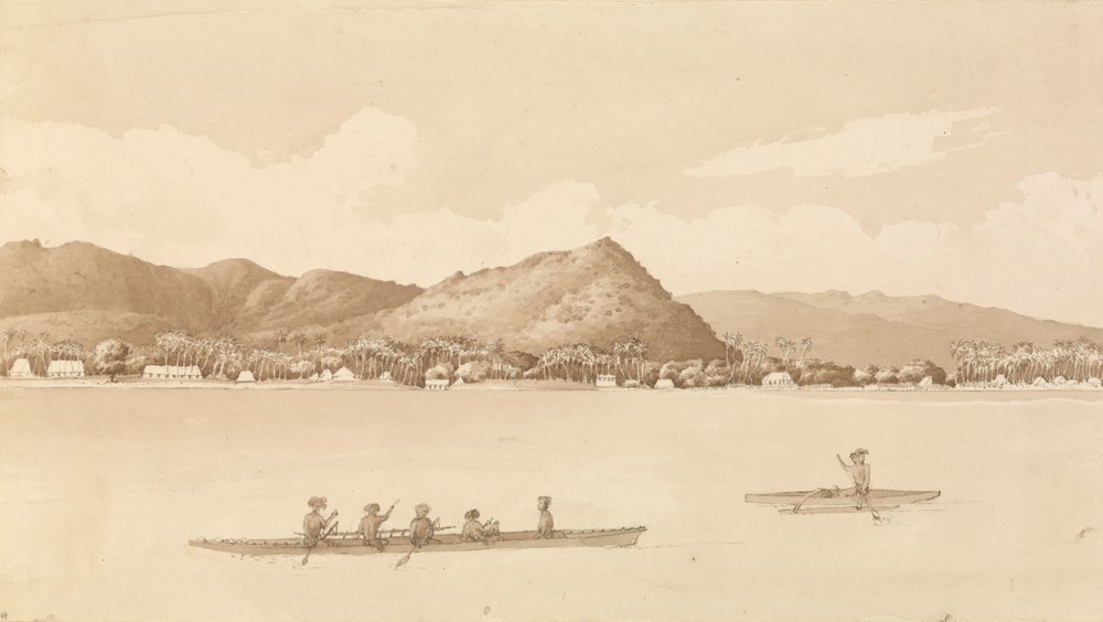 Apia Bay, Upolu, Navigators Islands [Samoa] Septr 18th 1849