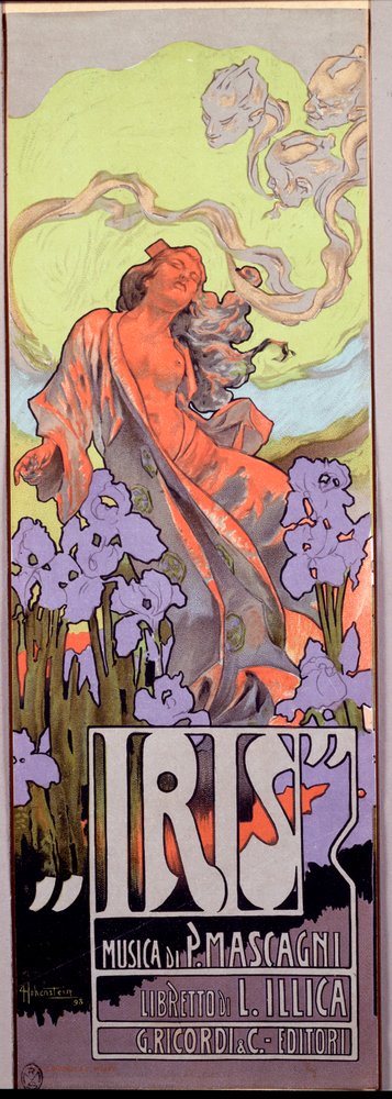 Iris Opera Composed by Pietro Mascagni by Adolfo Hohenstein