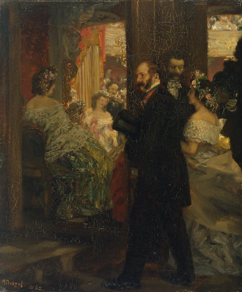 In the Opera House by Adolph Menzel: Buy fine art print