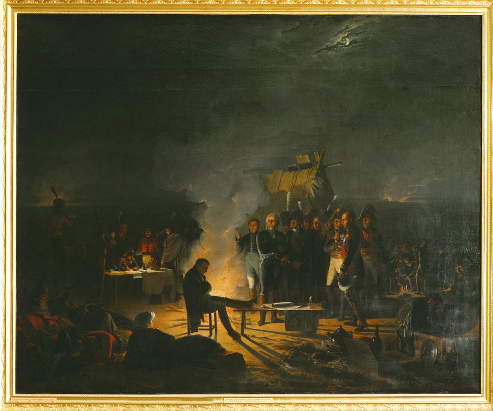 Napoleon in His Bivouac at the Battlefield of Wagram