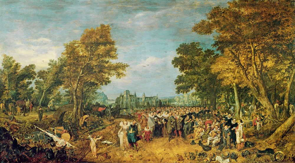 Allegory of the Truce of 1609 between the Netherlands and Spain