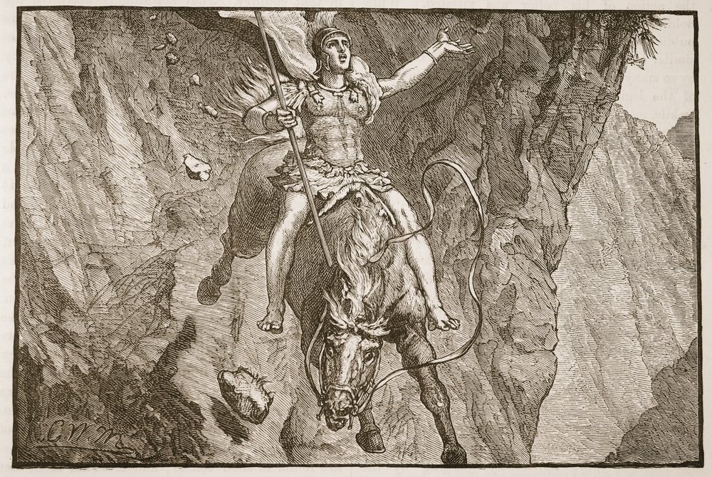 The Sacrifice of Curtius by Adriaen Brouwer