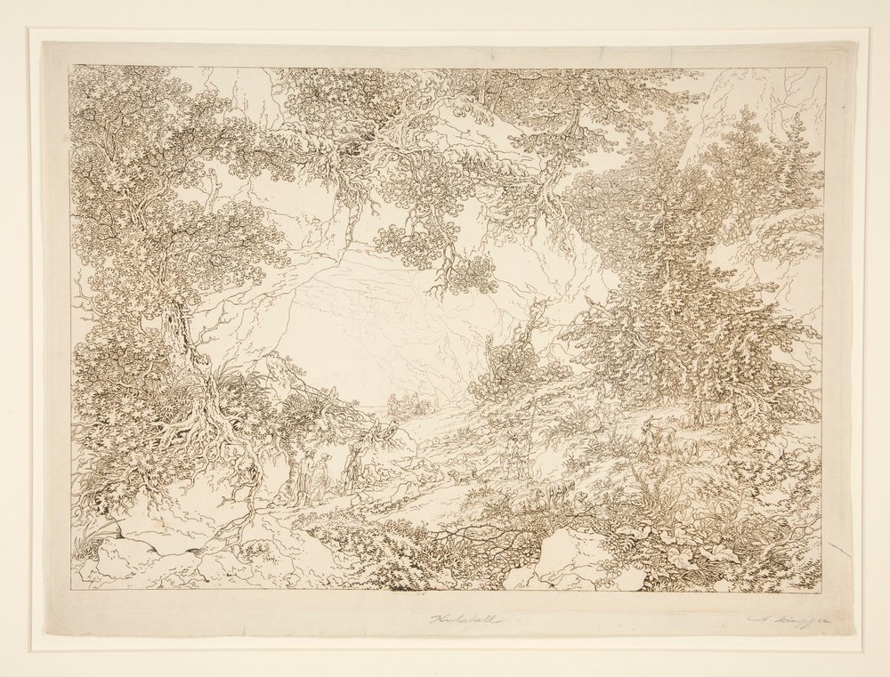 Landscape by Adrian Zingg: Highest-quality art reproduction