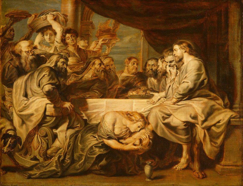 Christ in the House of Simon by after Peter Paul Rubens