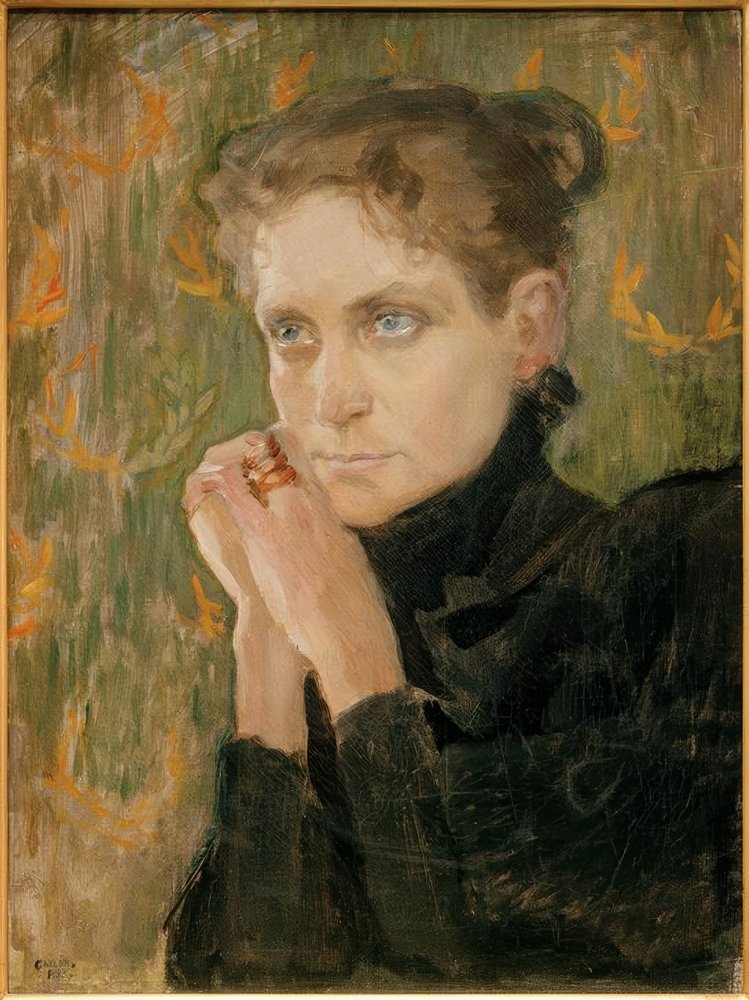 Portrait of Actress Ida Aalberg