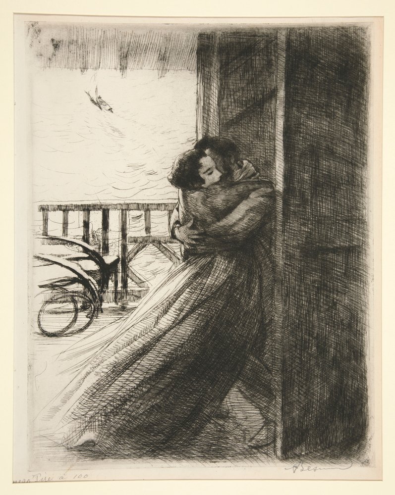 L by Albert Besnard: Highest-quality art reproduction