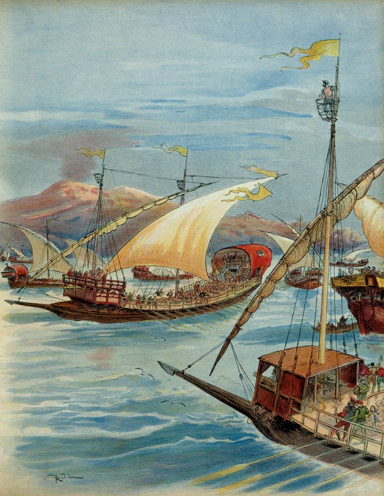 Sixth Italian War by Albert Robida: Buy fine art print