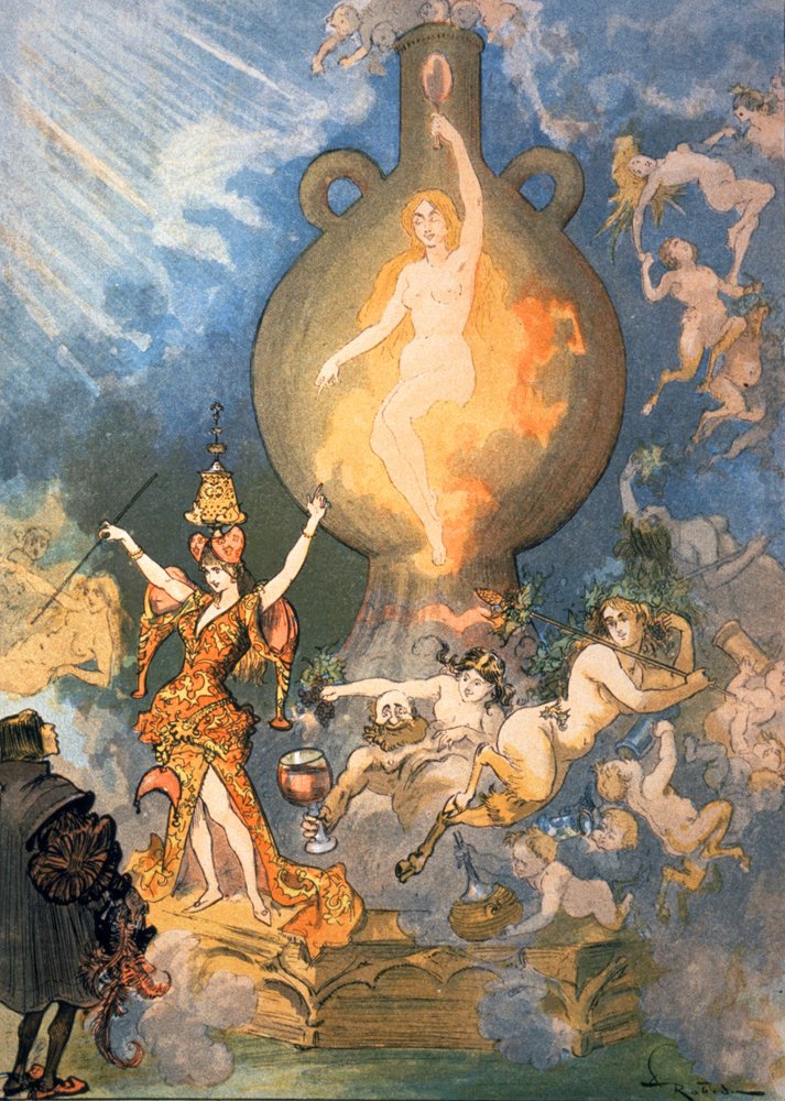 The Fifth Book, c1900 by Albert Robida: Buy fine art print