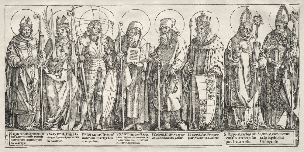 The Eight Saints of Austria by Albrecht Dürer