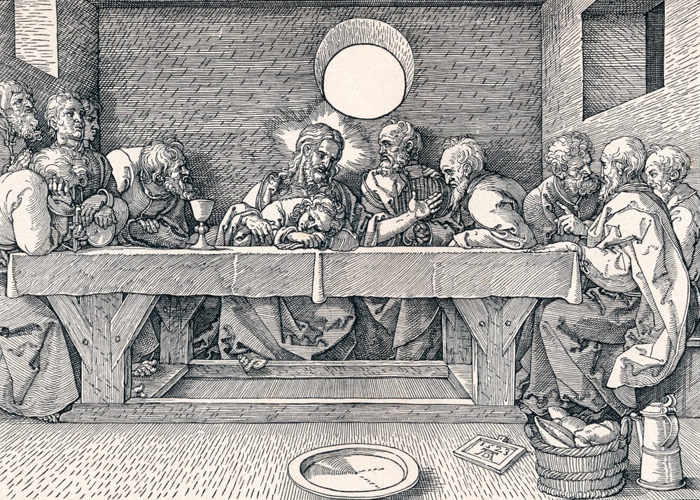 The Last Supper by Albrecht Dürer: Premium art reproduction