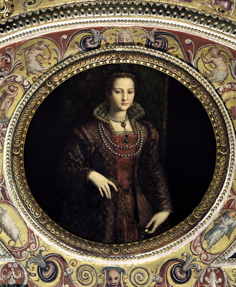 Portrait of Eleonora di Toledo, wife of Cosimo I de' Medici