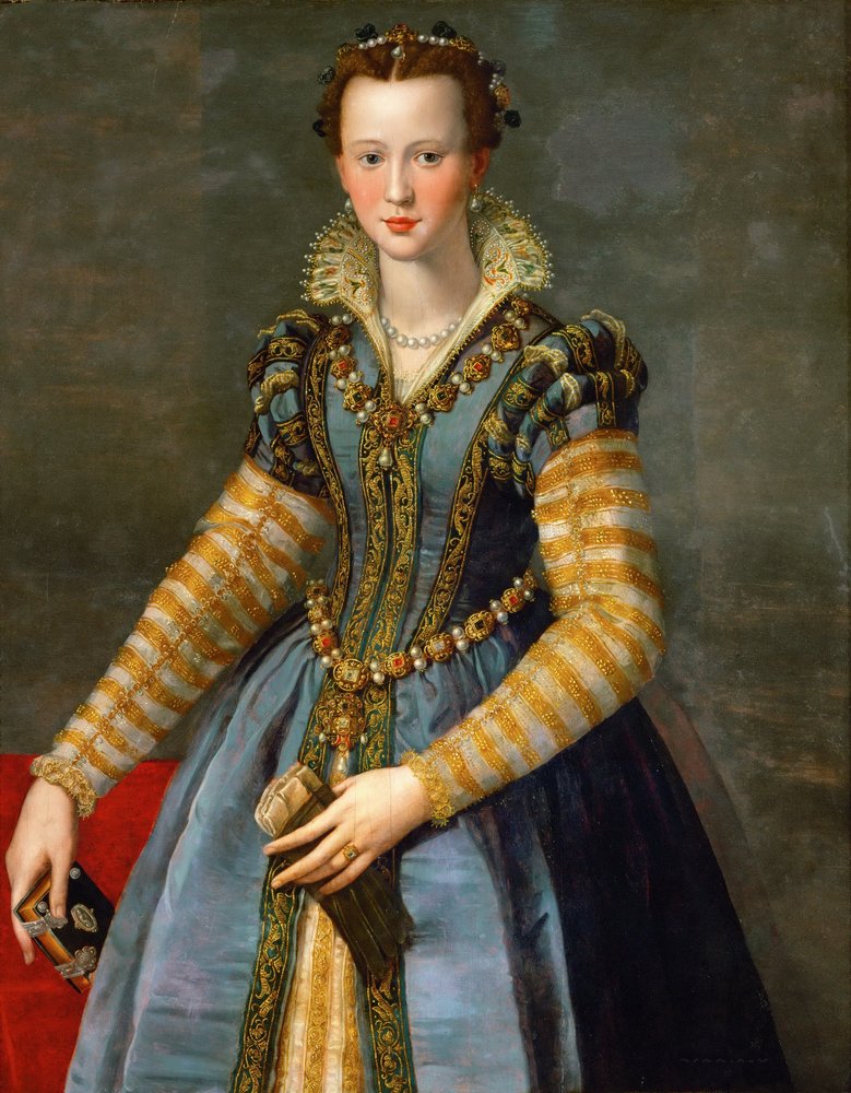 Portrait of a Lady, traditionally identified as Maria de' Medici