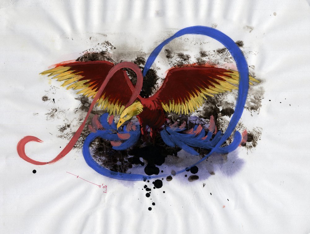 Representation of the phoenix in Chinese, Persian, Greek, and Roman ...