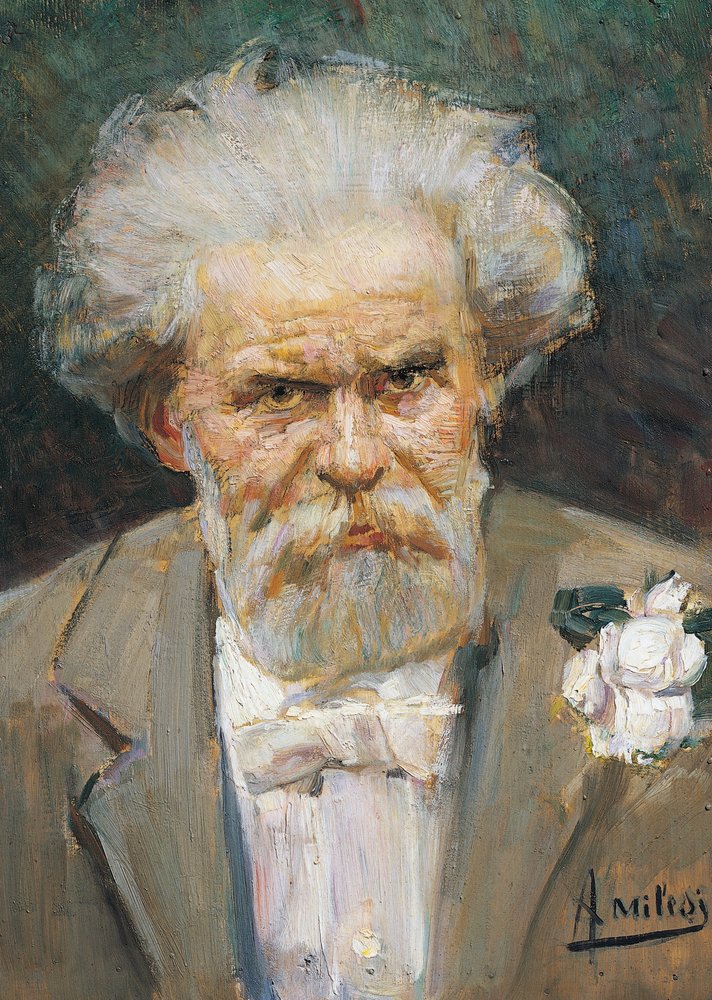 Portrait of the Italian Poet Giosue' Carducci