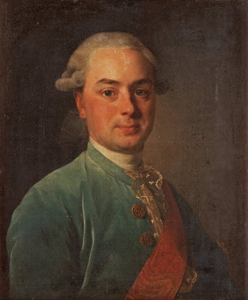 Portrait of Count Ivan Ivanovich Shuvalov 1727-1797, 1776