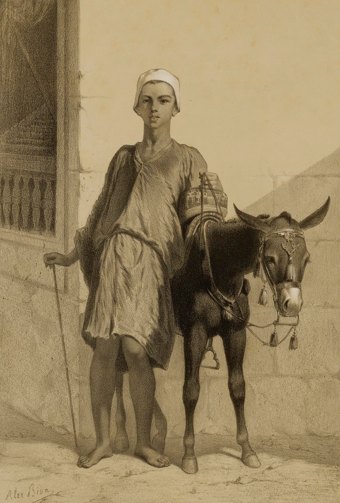 An Ass-Driver by Alexandre Bida: Buy fine art print