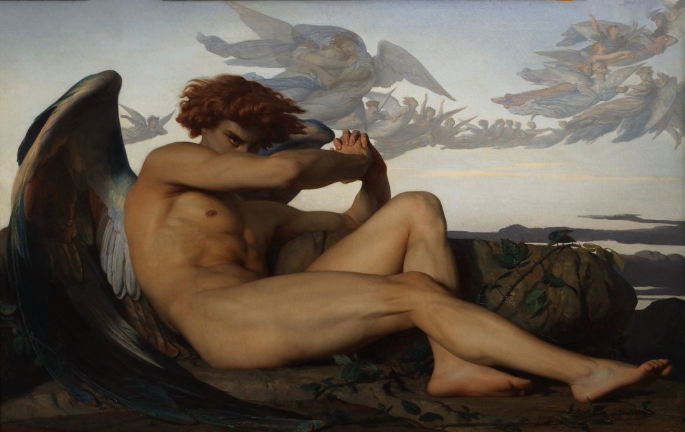 Alexandre cabanel fallen angel store