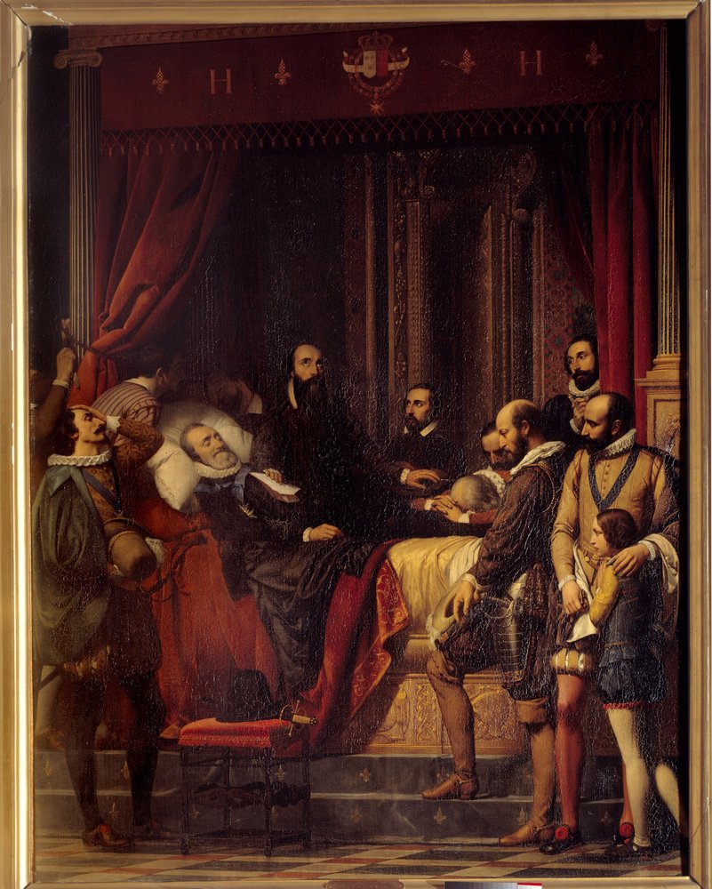The Death of King Henry IV of France (1553-1610)