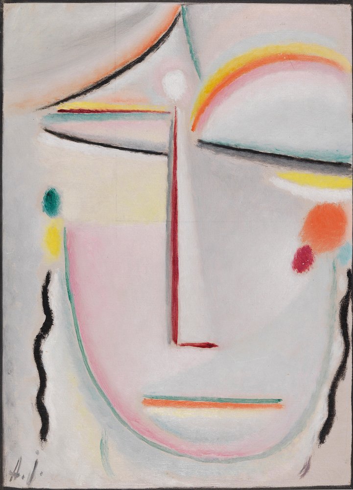 Abstract Head: Enlightenment II by Alexei Javlensky von