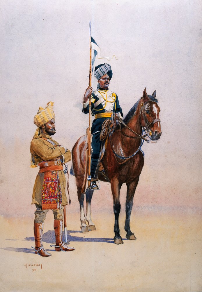 Soldiers of the Mysore Transport Corps, illustration from 'Armies of ...