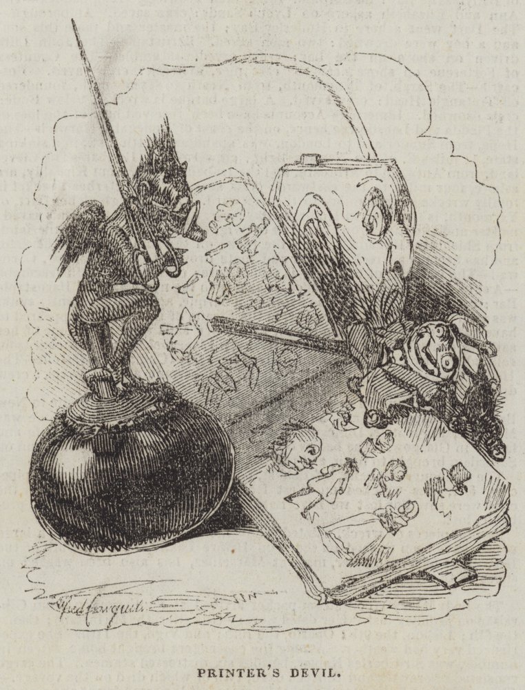 Printer's Devil by Alfred Crowquill: Buy fine art print