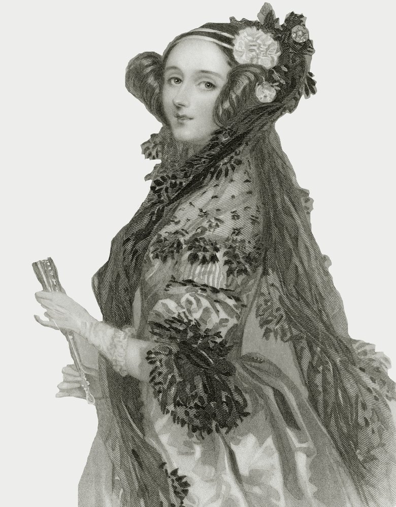 Portrait of Augusta Ada King, Countess of Lovelace