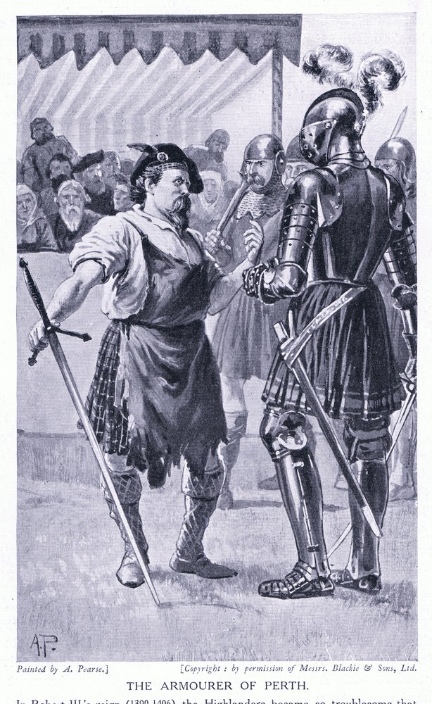 The armourer of Perth by Alfred Pearse: Buy fine art print