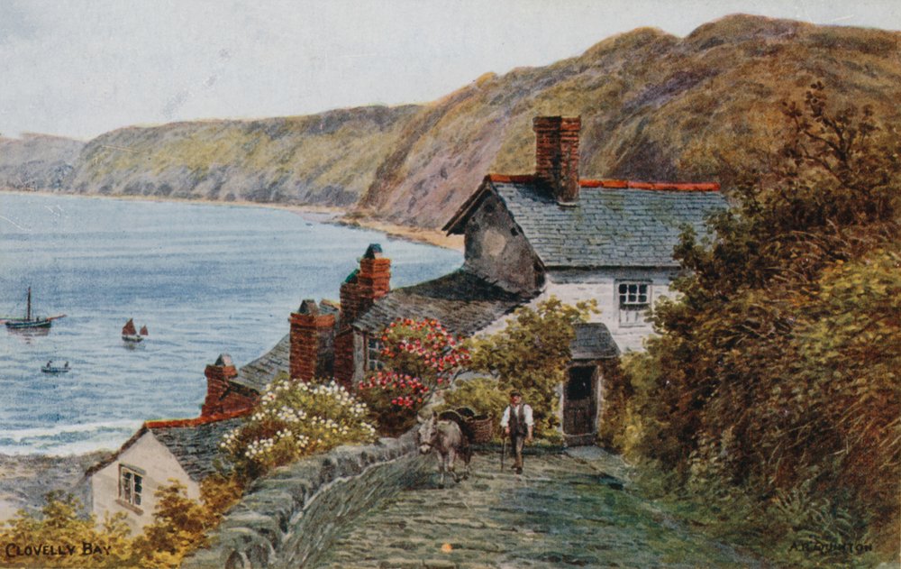 Clovelly Bay by Alfred Robert Quinton: Buy fine art print