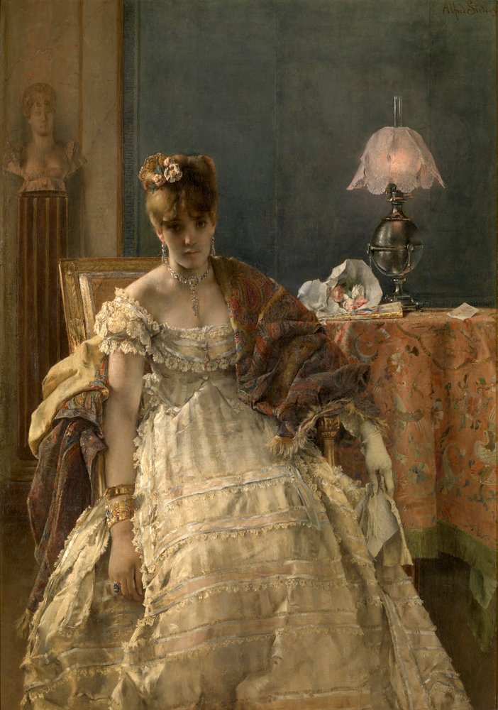 Desperate by Alfred Emile Stevens: Buy fine art print