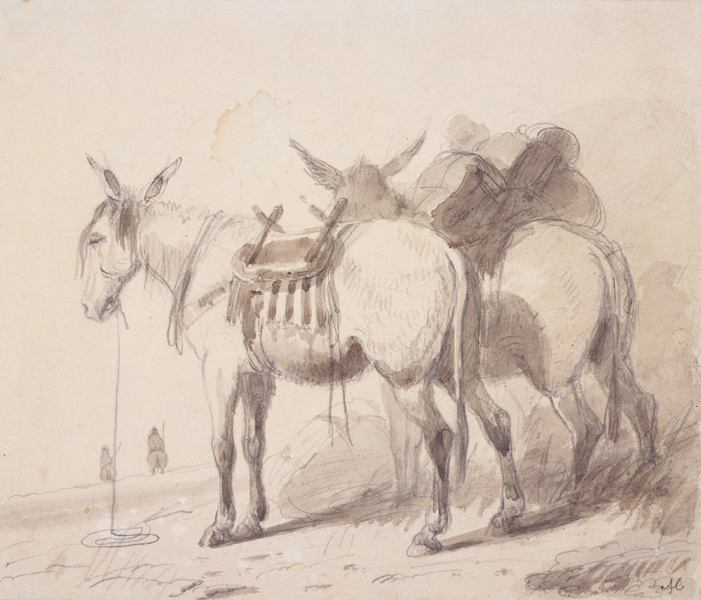 Mule Equipment, c.1837 by Alfred Jacob Miller
