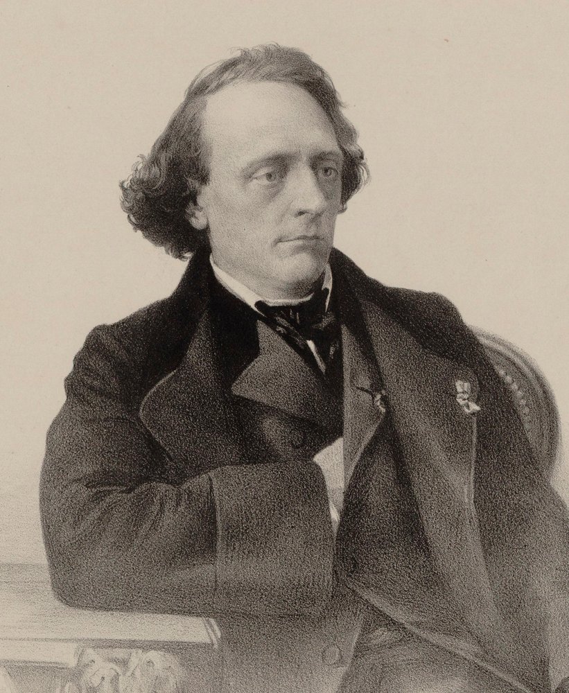 Portrait of the Pianist and Composer Henry Litolff