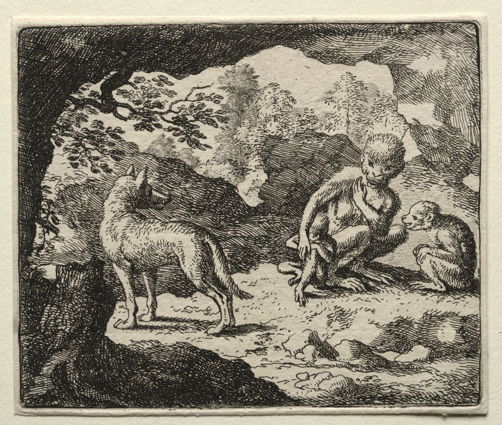 Reynard the Fox: The Wolf in the Monkey's Den