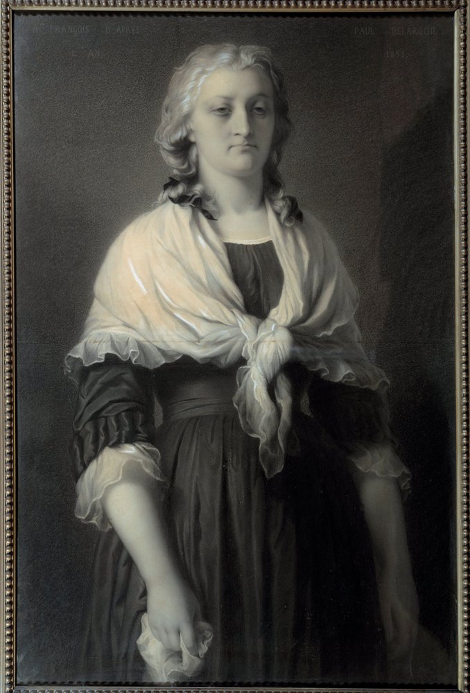 Portrait of Queen Marie Antoinette at the Concierge